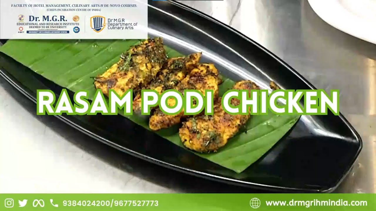 Spice Infusion: Rasam Podi Chicken - A Flavorful Twist to Classic ...