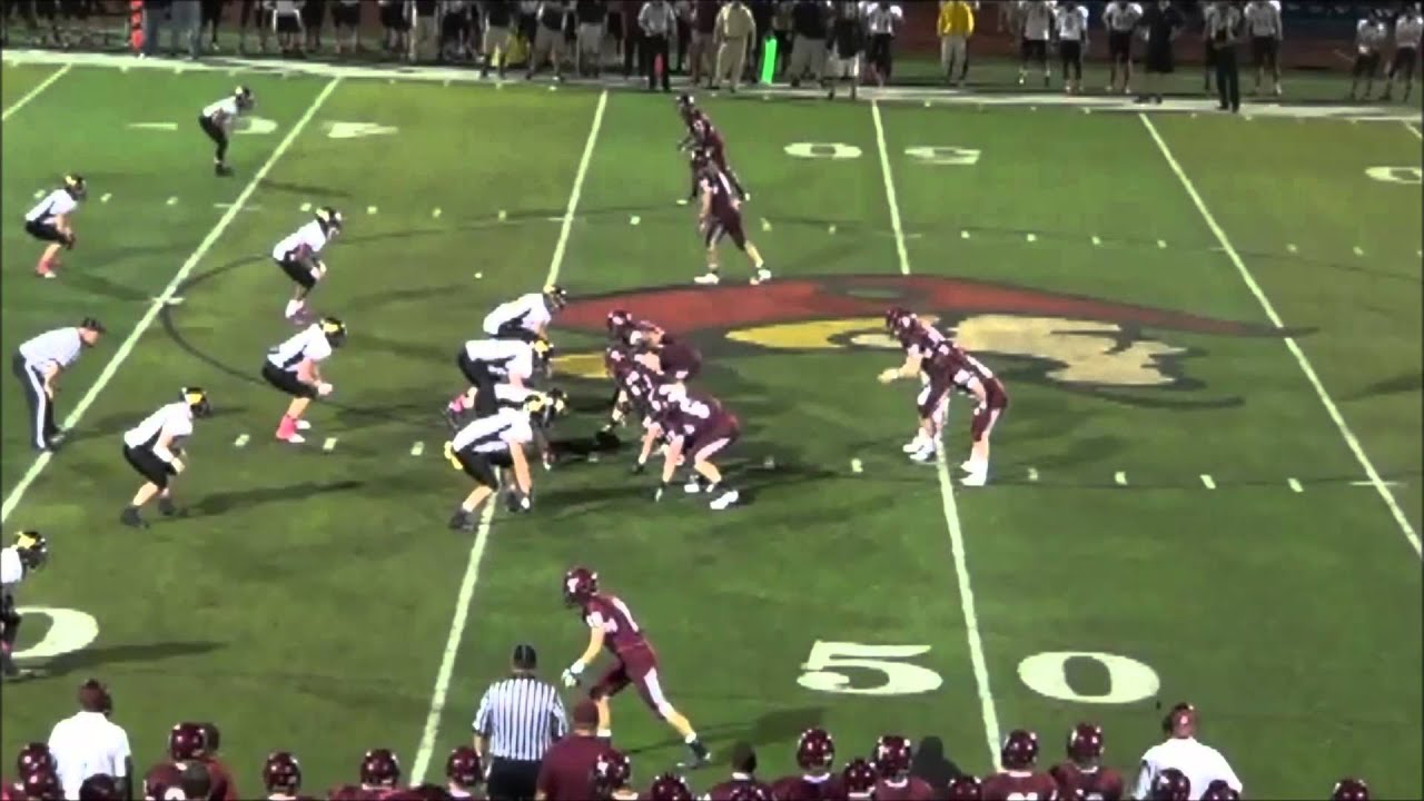 David Tracz- Football Highlights 2012 (St. Joseph's Prep) - YouTube