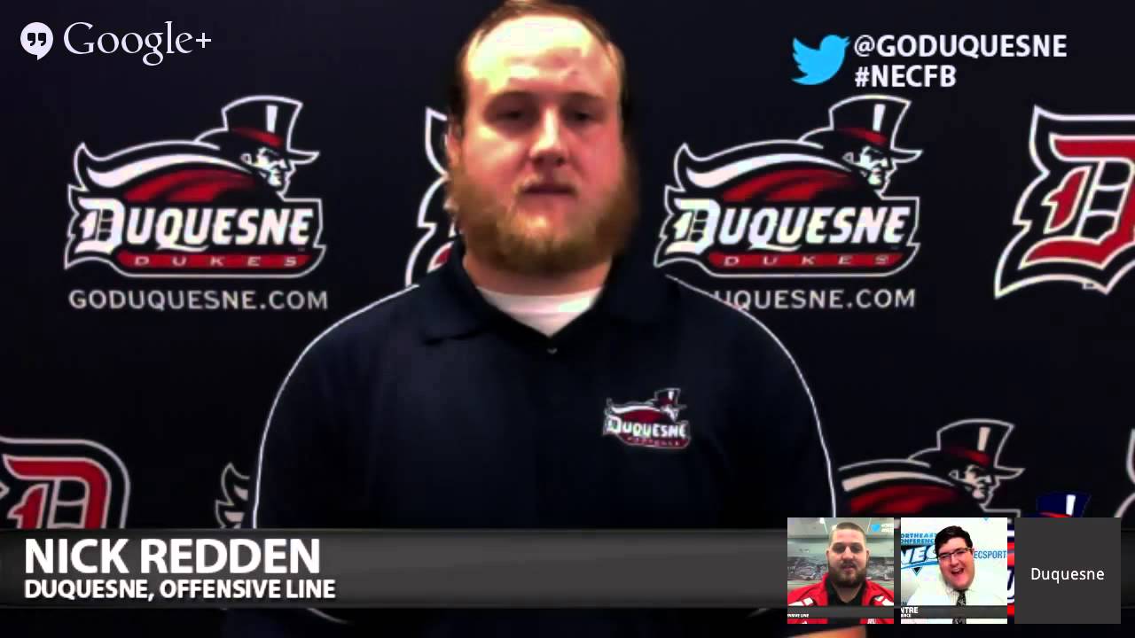 Google Hangout with Duquesne's Nick Redden & Sacred Heart's Paul Link ...