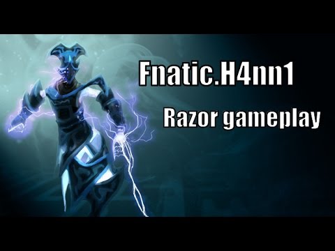 Fnatic.H4nn1 Razor gameplay - Dota 2 - YouTube