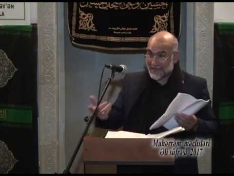 Meherrem meclisleri. Eli Sufresi. Haci Teymur. Haci Elsen Xezer. 07.10.2017.