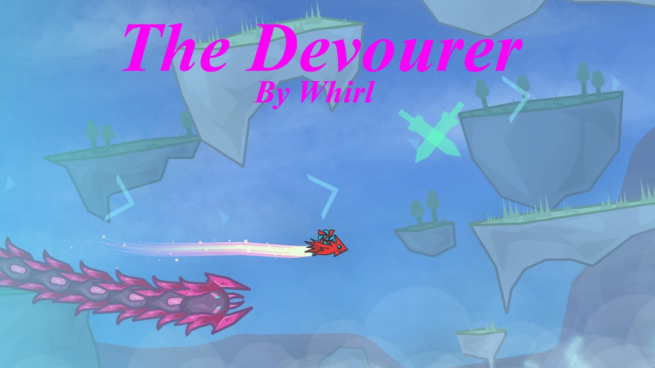 The Devourer 100% | XXL [Medium Demon] By Whirl - YouTube
