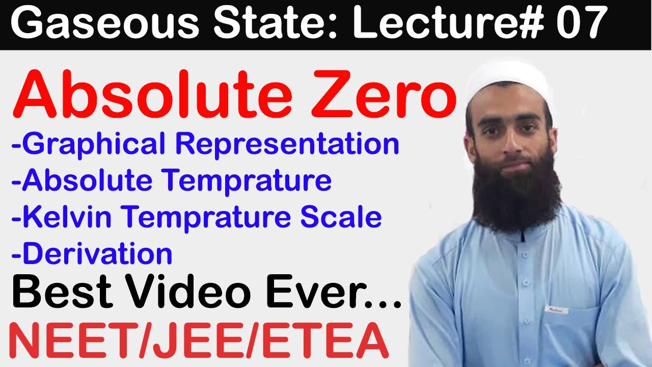 Class 11 chap 04 || Absolute zero and its graphical explanation ...