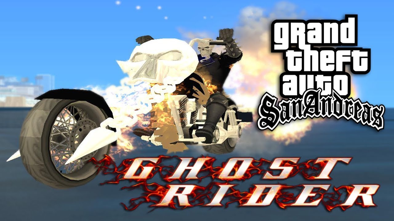 GTA San Andreas | Descargar E Instalar Mod Ghost Rider - Loquendo - YouTube