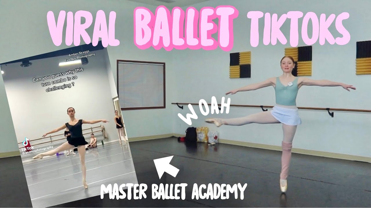ATTEMPTING VIRAL BALLET TIKTOKS - YouTube