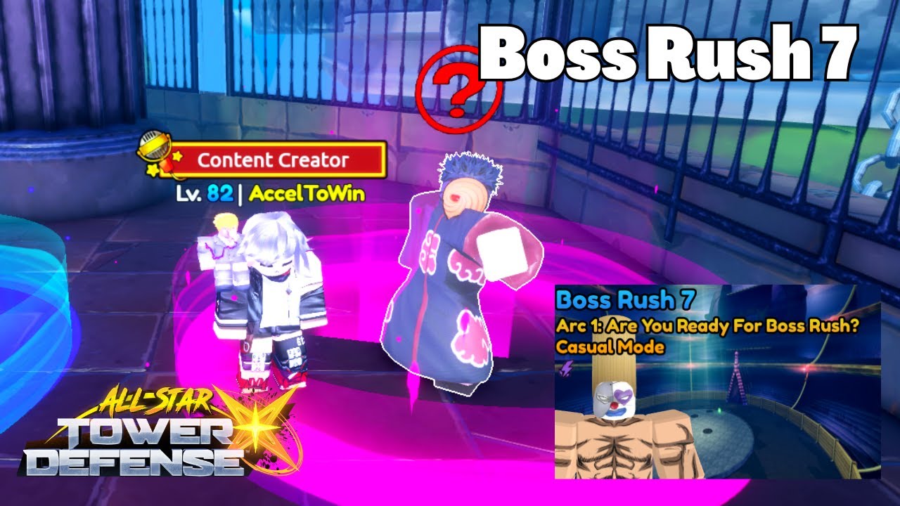How To Do Boss Rush 7 All Star Tower Defense X ASTD X - YouTube