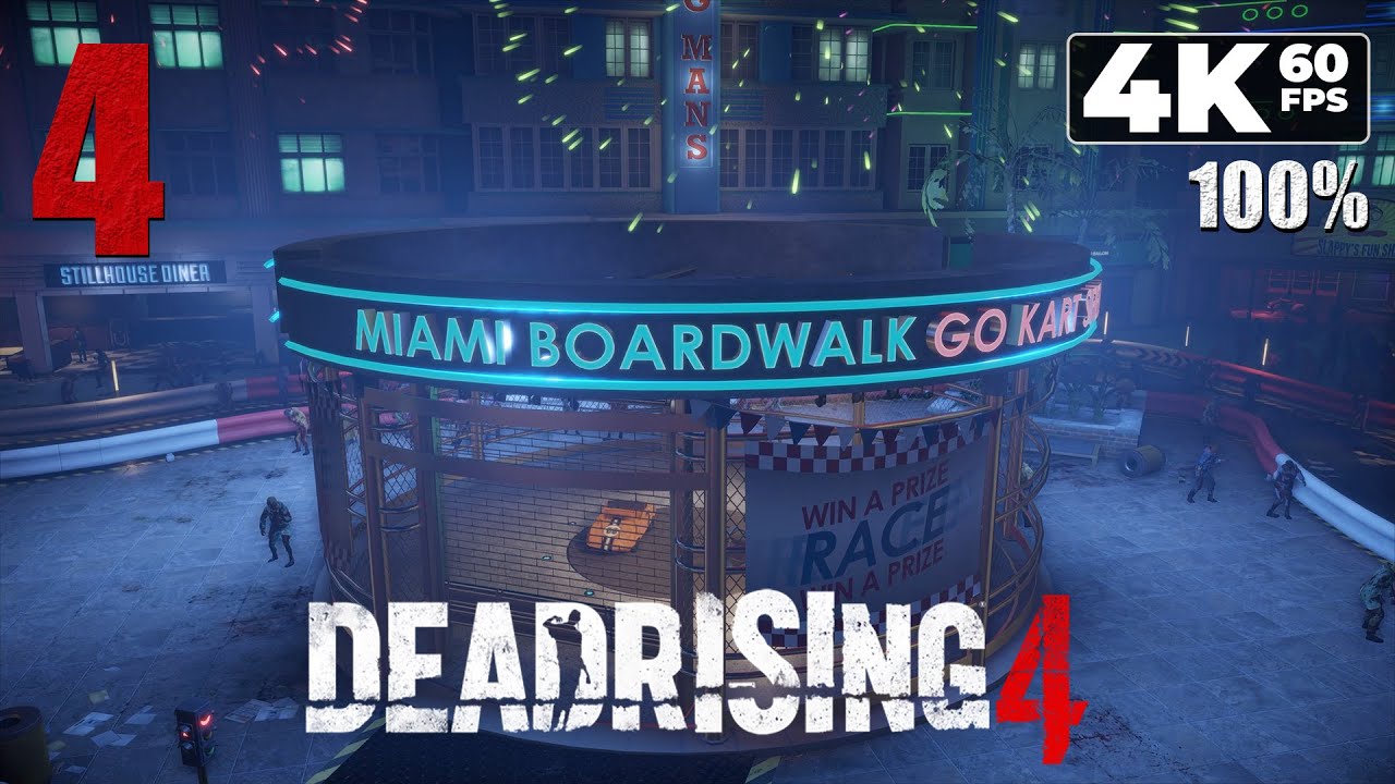 Dead Rising 4 (PC) - 4K60 Walkthrough (100%) Part 4 - Race Circuit ...