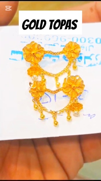 GOLD Double Topas New design Order Now Iqbal jewller #goldcollection # ...