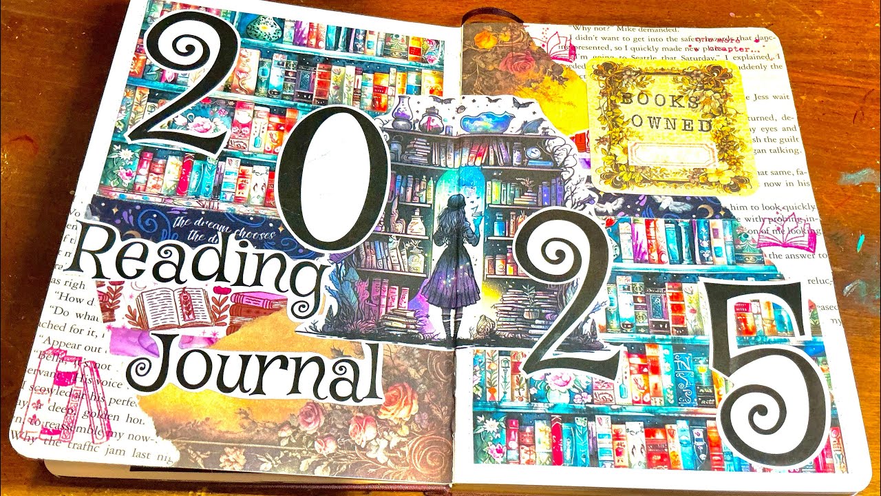 2025 Reading Journal Set Up - YouTube