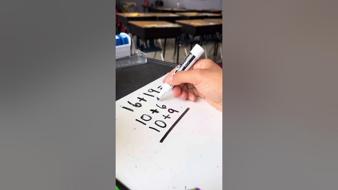 Using Expanded Notation to add 2 digit number (by regrouping) - YouTube