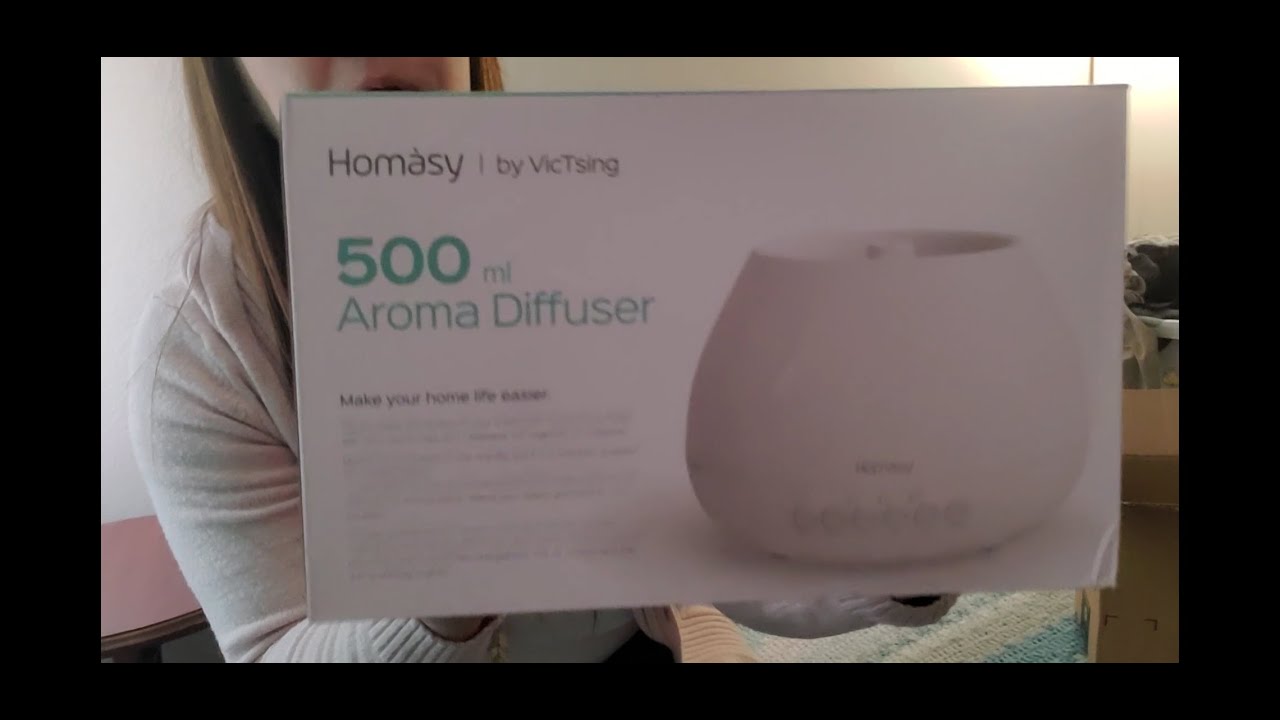 Homasy Diffuser Unboxing and Review - YouTube