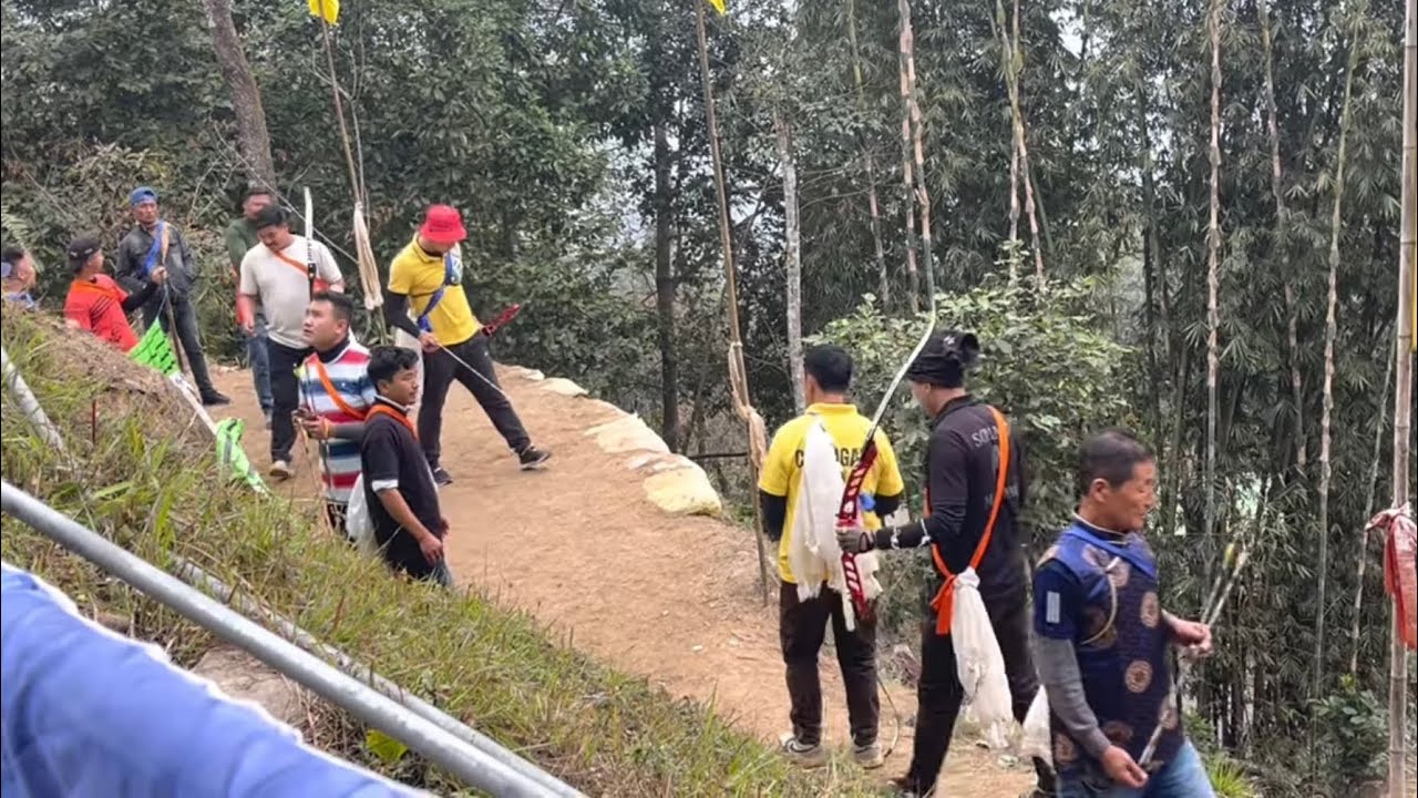 Village||Archery||Tournament|| Changey vs Machong|| Sikkim|| Pakyong ...