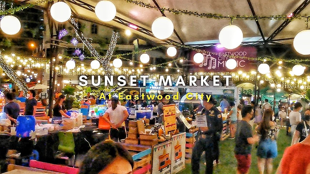 Eastwood Sunset Market Food Crawl 2021 | Food Fair Philippines - YouTube