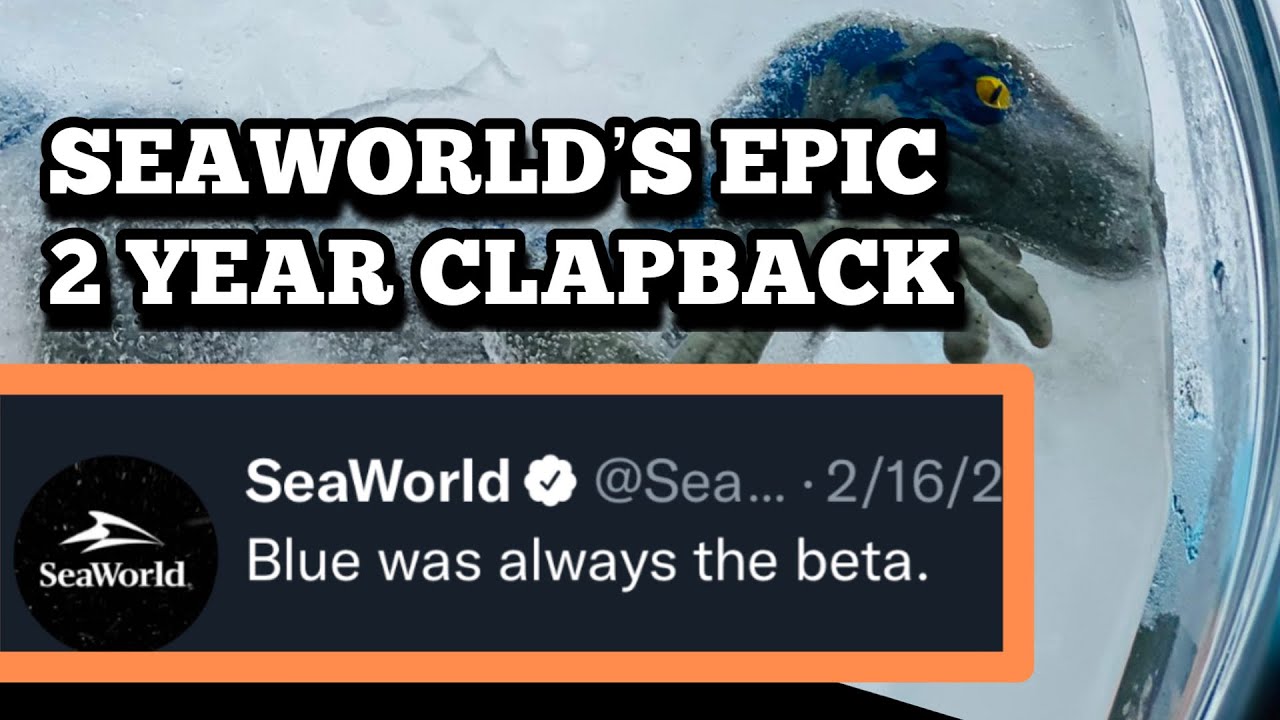 SeaWorld Took 2 Years To CLAPBACK at Universal's Shade Throw - YouTube