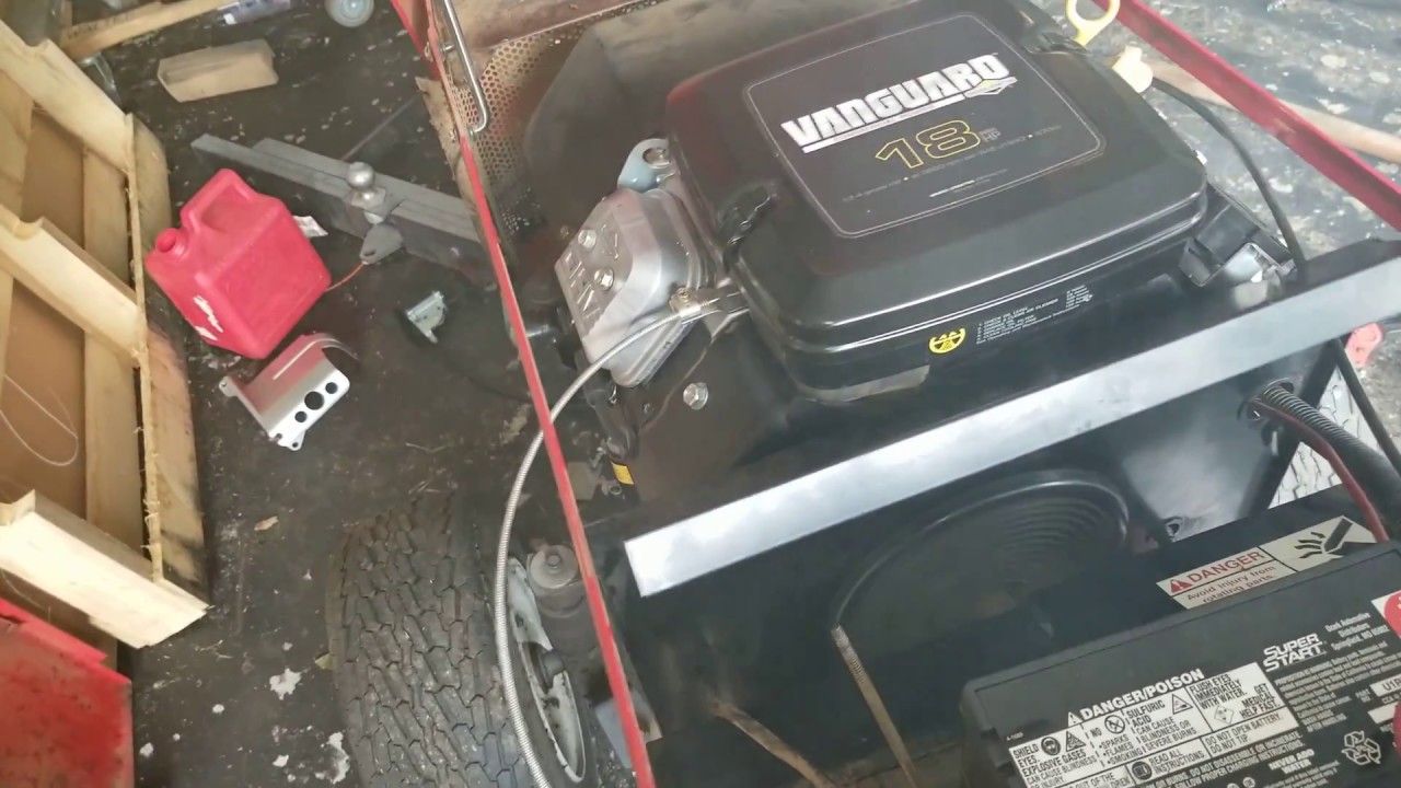 First attempt at starting the GTX18 - YouTube