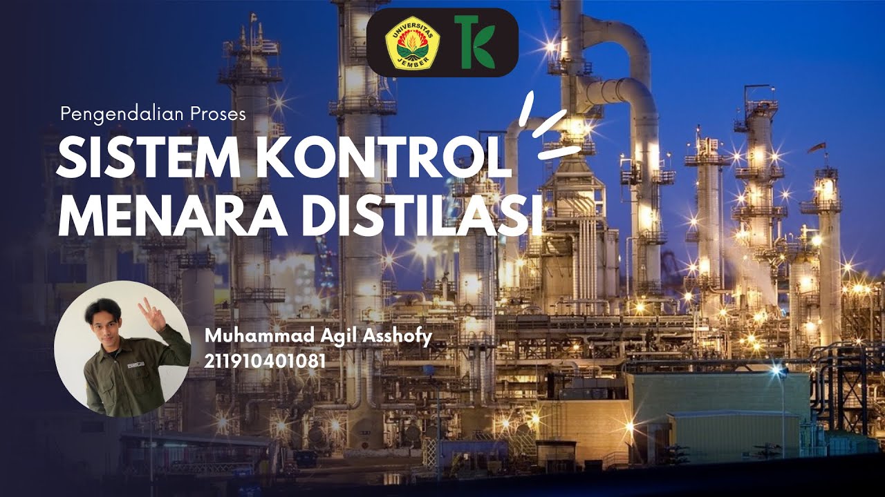 Sistem Control pada Unit Operasi Distilasi - YouTube
