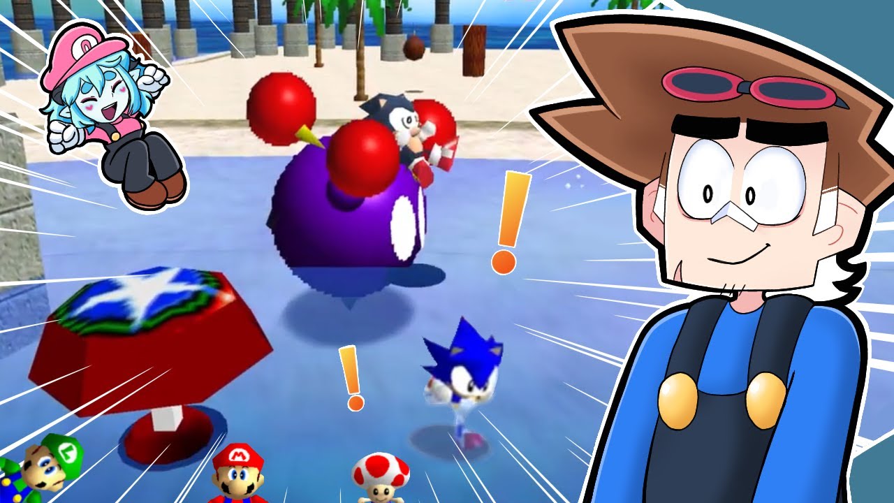 ScottFalco || Super Mario 64 PC with Opaluva and Viewers - YouTube