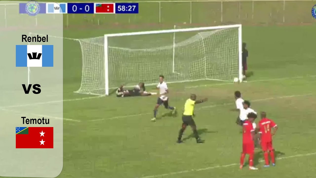 Renbel Ibis Vs Temotu Arrows ~ Solomon Cup Highlights - YouTube