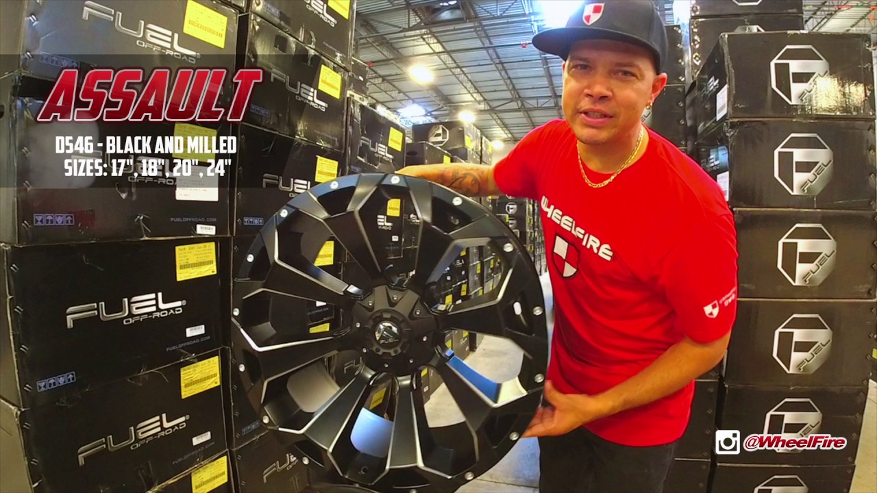 Fuel Off Road Assault D546 Wheels - Wheelfire - YouTube