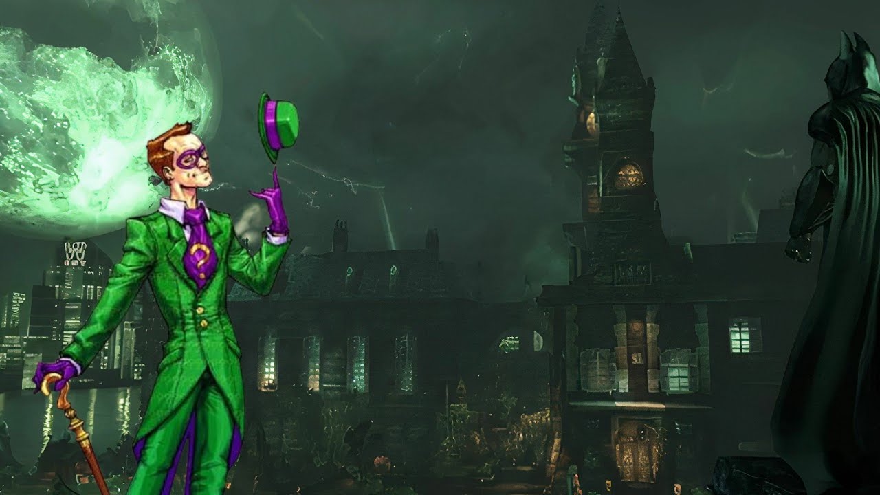 Batman Arkham Asylum Riddler Tapes - YouTube