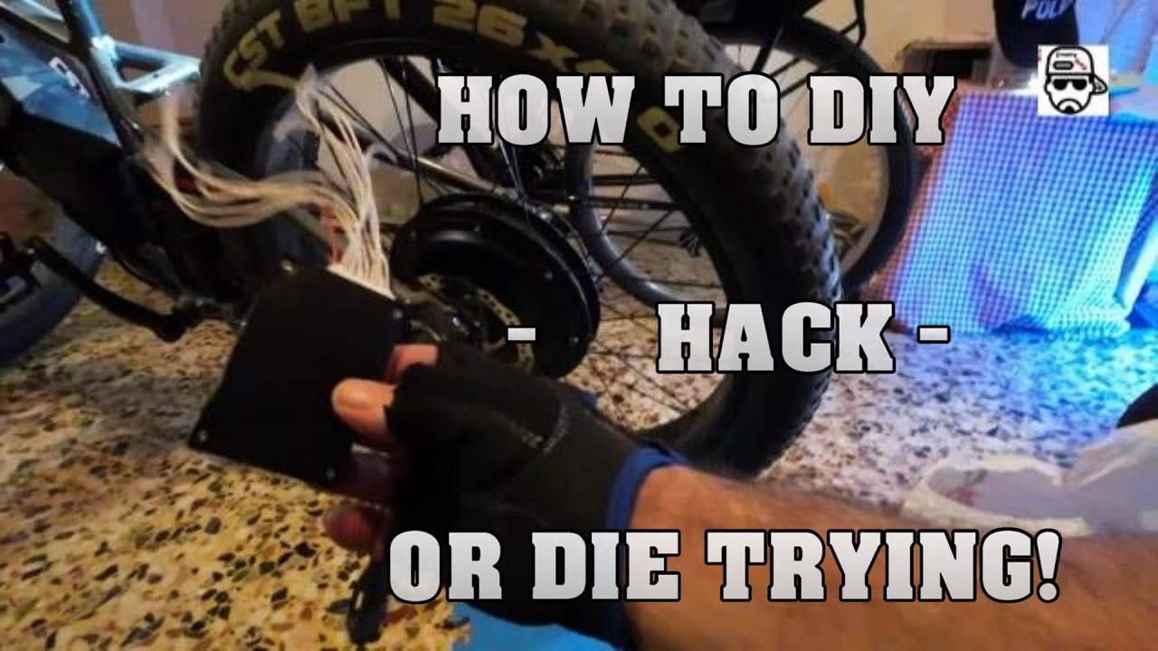 HOW TO DIY - HACK - OR DIE TRYING! ELECTRIC BIKE - SCOTEER - VEHICLES ...