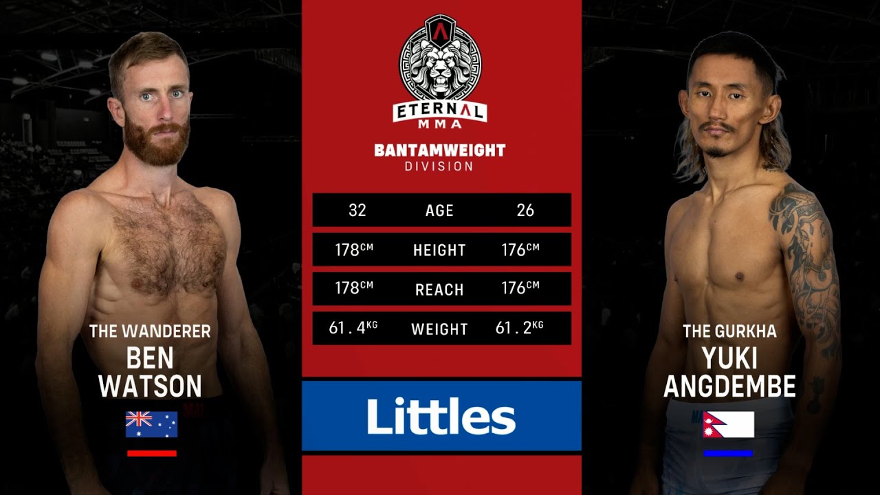 Eternal MMA 96: Ben Watson VS Yuki Angdembe | FULL FIGHT - YouTube