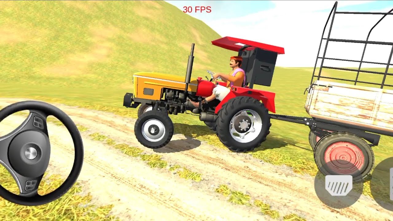 Real dj tractor troli game heavy drive.. - YouTube