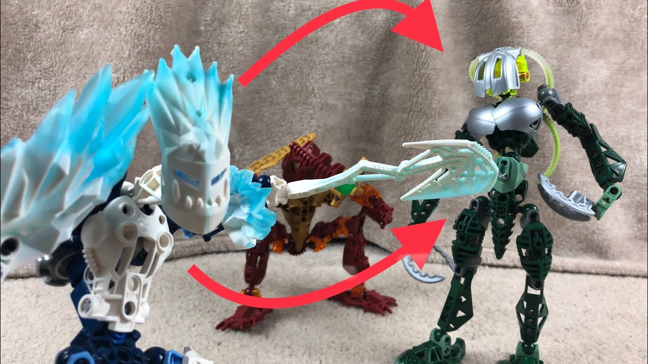 Strakk Smash!!! (Lego Bionicle Stop motion) - YouTube