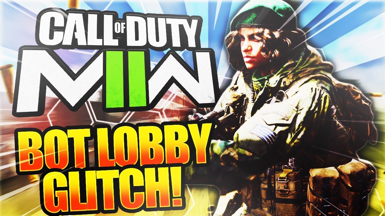 MW2 BOT LOBBY GLITCH! (MODERN WARFARE 2 BOT LOBBY GLITCH) HOW TO CREATE ...