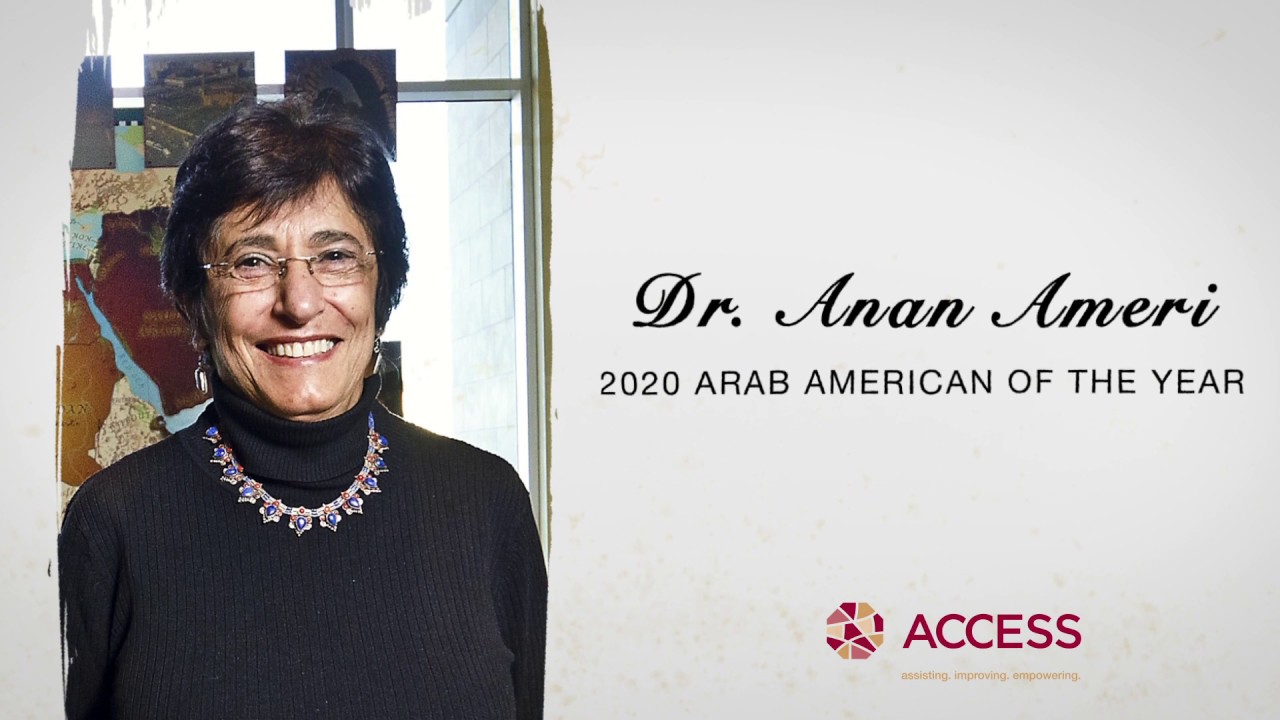 2020 Arab American of the Year: Dr. Anan Ameri - YouTube