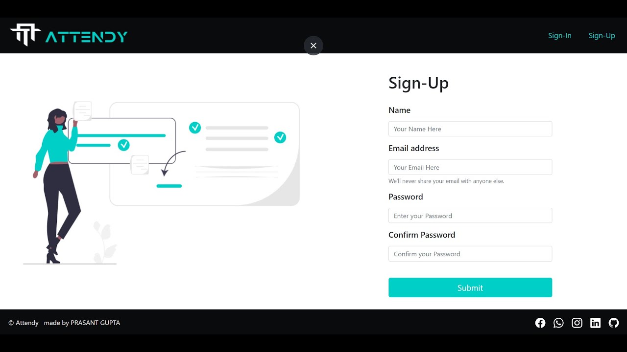 Attendy | Demonstration of Project | Face Recognition Challenge ...