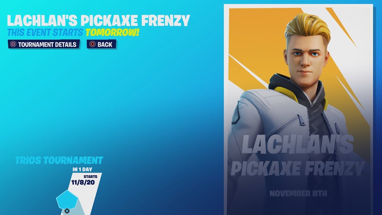 They MOVED Lachlan's Pickaxe Frenzy Tournament Until Tomorrow! - YouTube