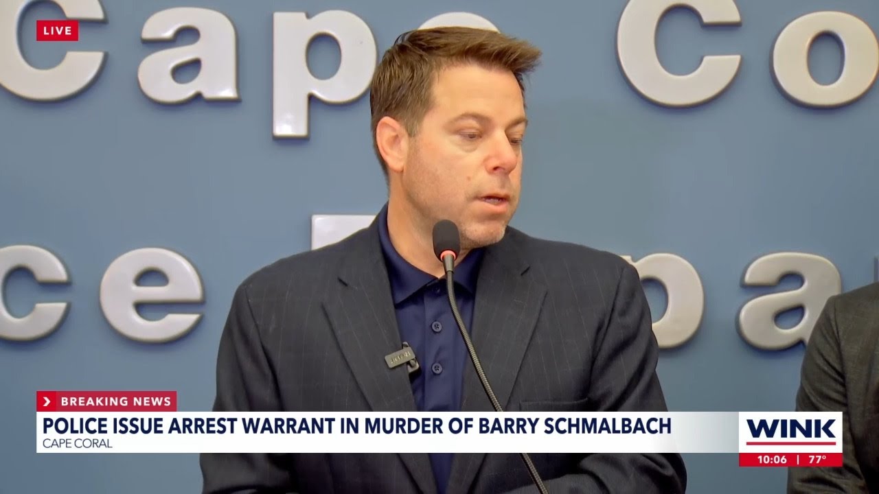 Arrest warrant issued for Barry Schmalbach murder case - YouTube