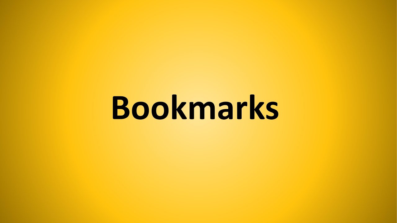 Bookmarks in Tamil - YouTube