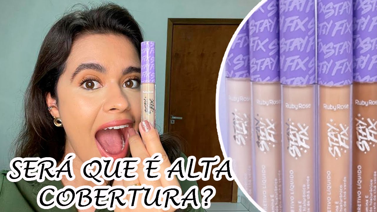 CORRETIVO STAY FIX RUBY ROSE RESENHA | CORRETIVO BARATINHO - YouTube