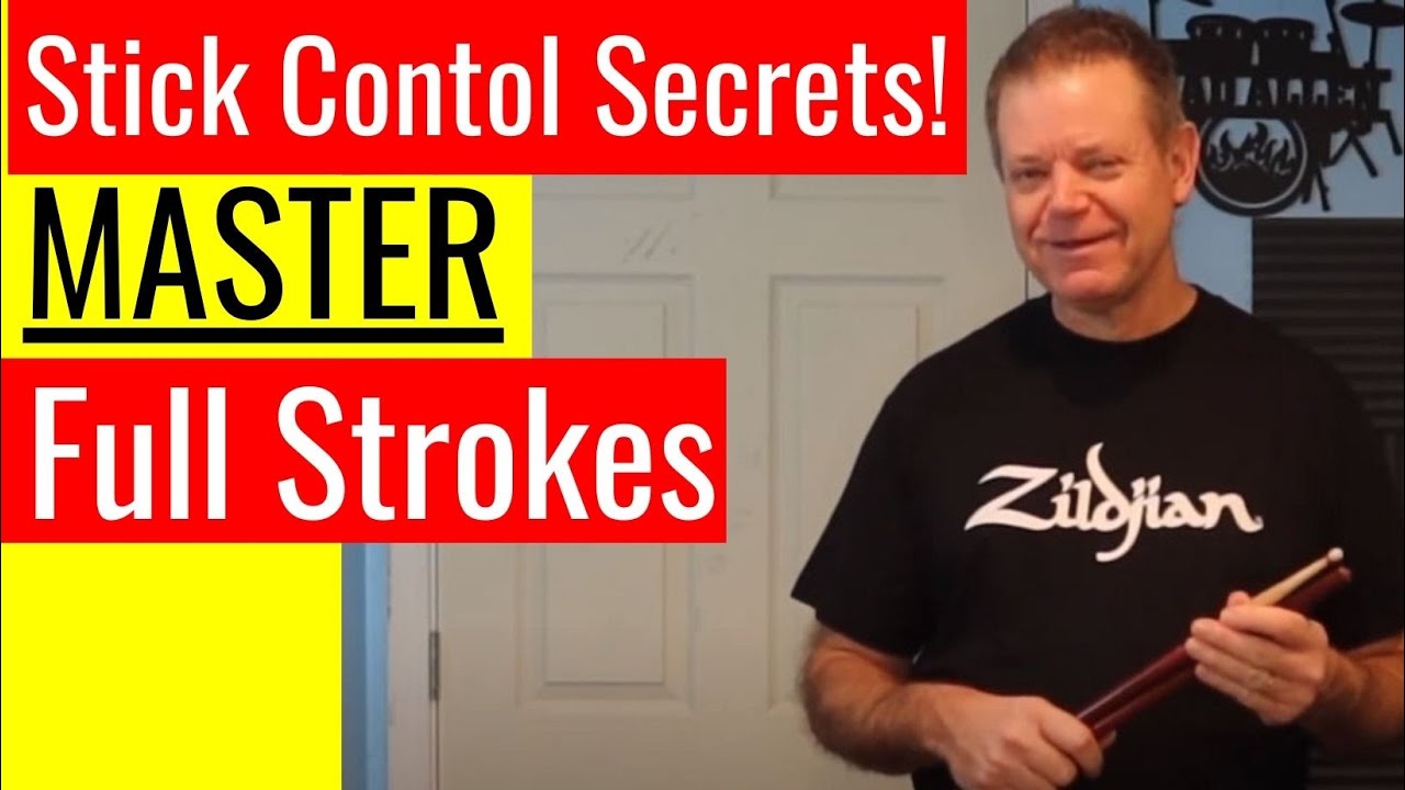 How To Play Full Strokes - Stick Control 101!😀 - YouTube