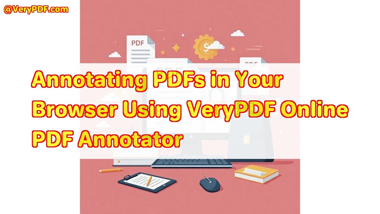 Annotating PDFs in Your Browser Using VeryPDF Online PDF Annotator ...
