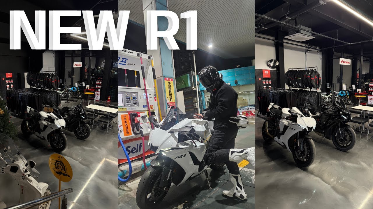 새롭게 탄생한 바이크 라이딩💦💨ㅣ모토로그 VLOGㅣ야마하 R1 - YouTube