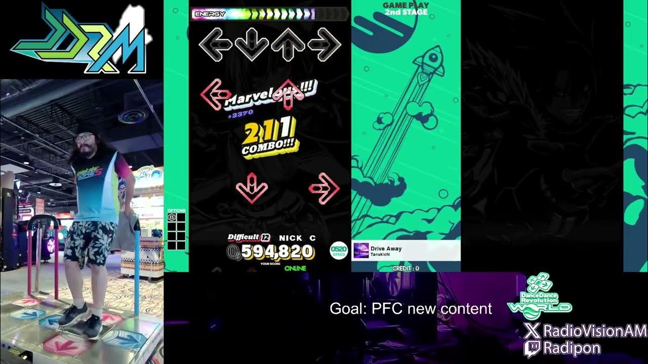 [DDR W - NICK C] Drive Away [DSP 12] PFC 999,740 - YouTube