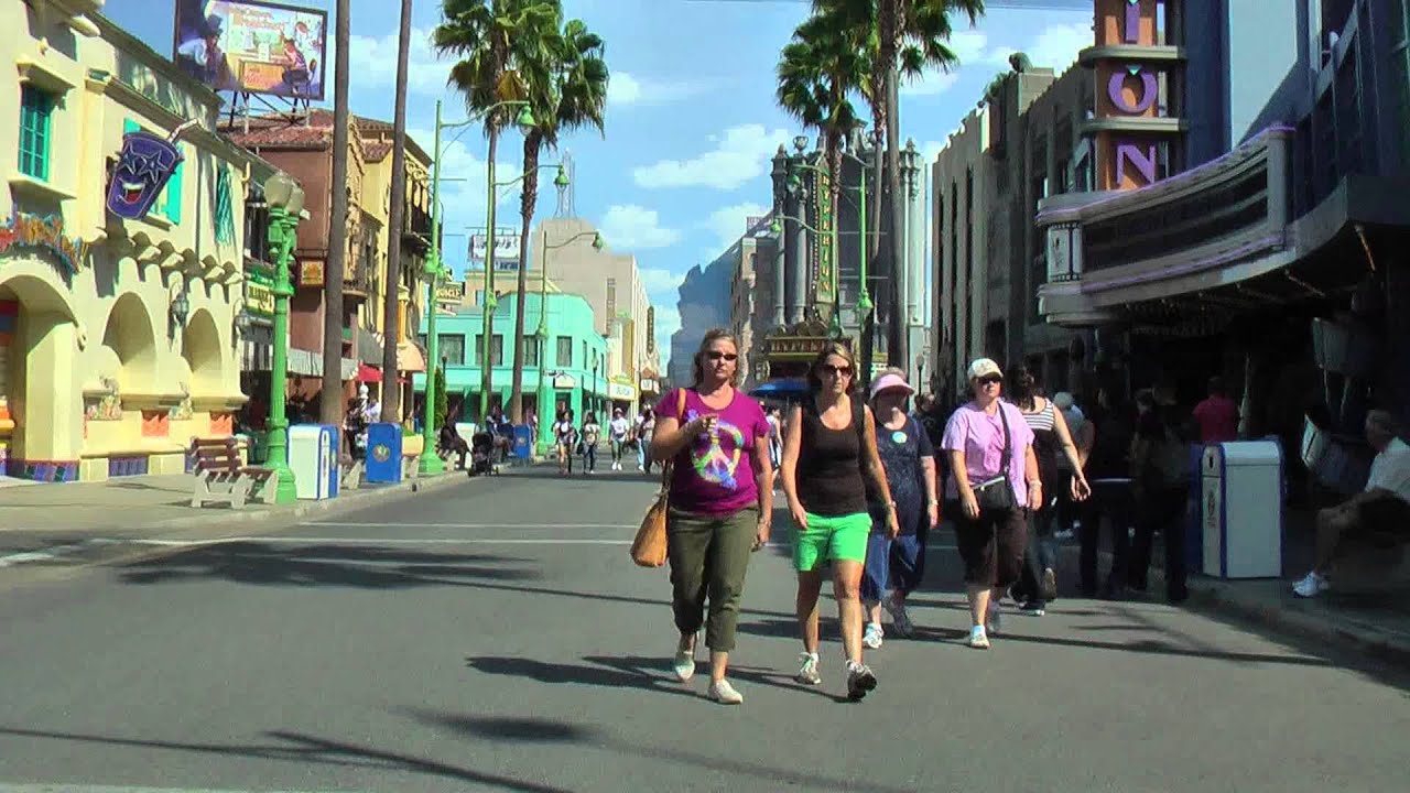 DCA Hollywood Backlot 2009 - Disney's California Adventure - YouTube
