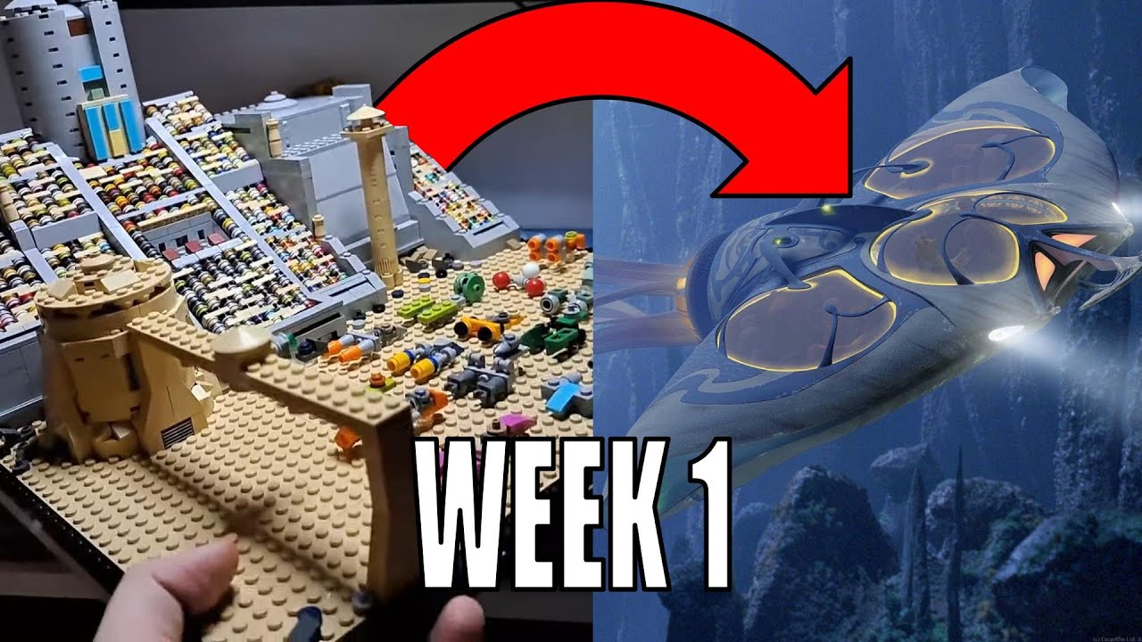 Building A Naboo Bongo In LEGO | Week 1 | Let's Start Building - YouTube