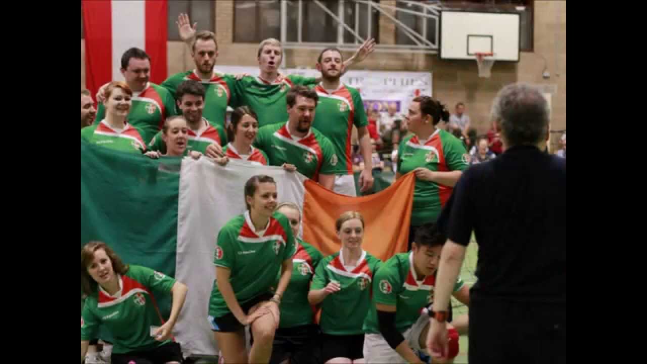 Rep. Of Ireland International DodgeBall Team 2014 - YouTube