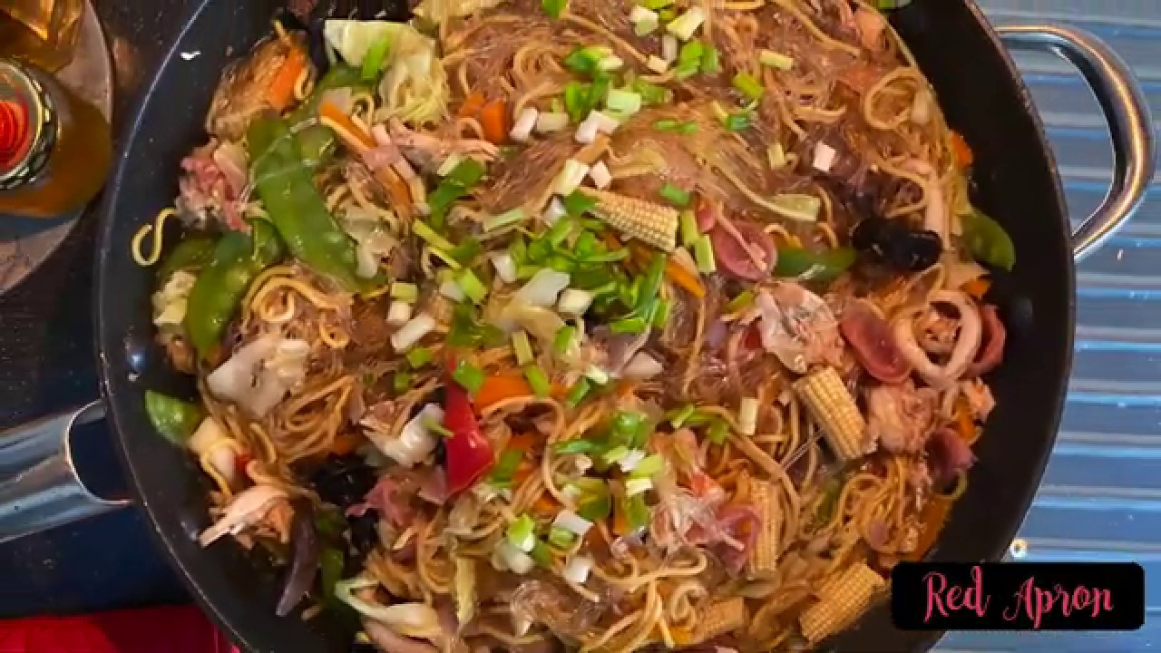 Bam-i Recipe | Bam-i Cebuano Recipe | Pancit Bisaya Recipe | Red Apron ...