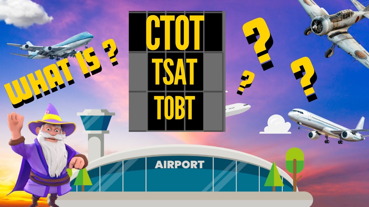 Why European Airports Run Like Clockwork? Slot, TOBT, TSAT... Explained ...
