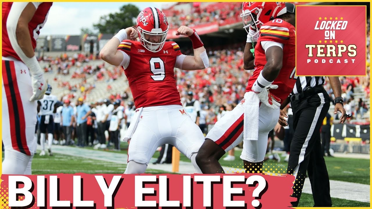 Maryland Quarterback Billy Edwards has SILENCED the doubters| Maryland ...