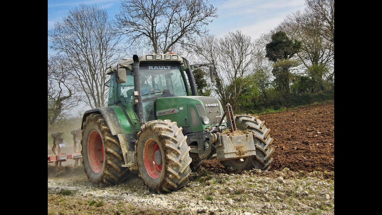 [ HD ] Fendt 716 At Work ! Labour 2014 . - YouTube