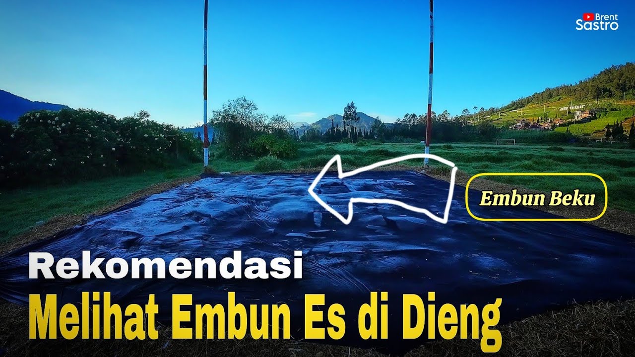 INI DIA...4 TITIK LOKASI DI DIENG SERING MUNCUL EMBUN ES - YouTube