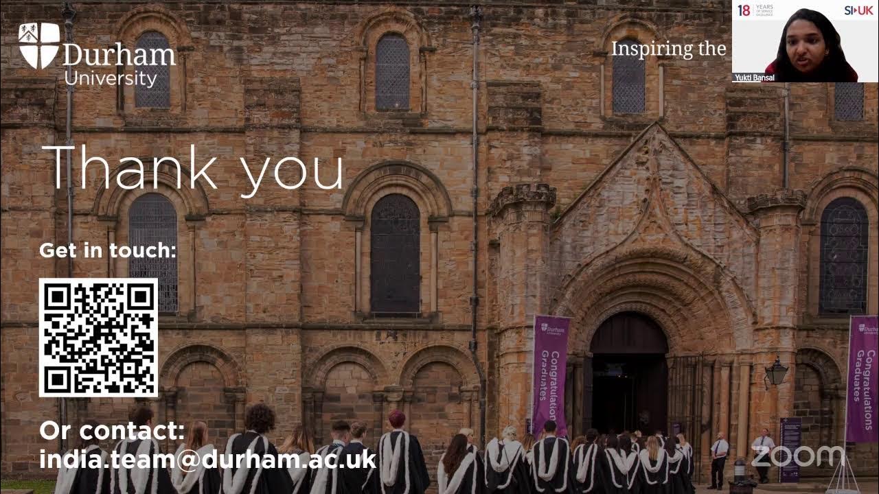 Introduction to Durham University’s MSc Advanced Computer Science Webinar - YouTube