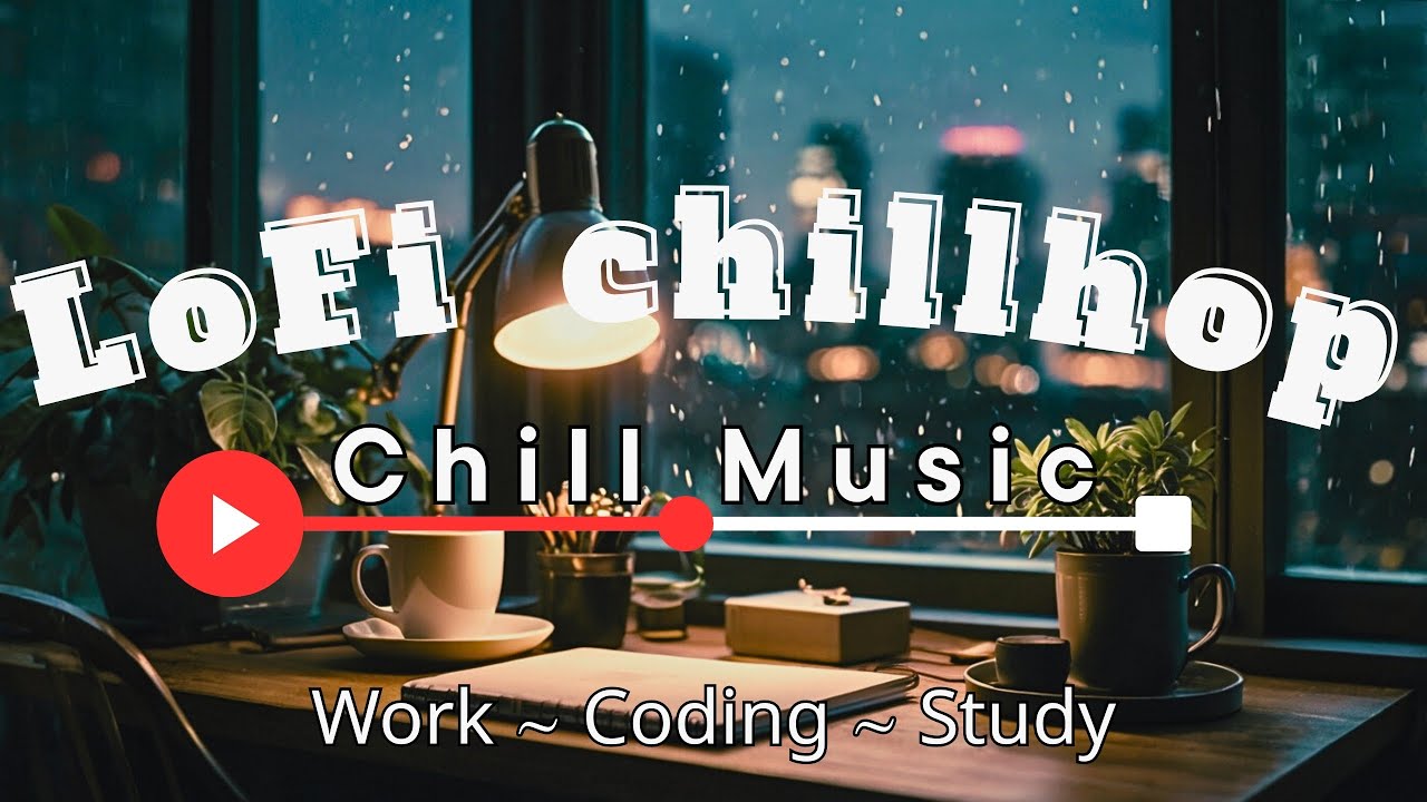 Night Study Aesthetic – Chill Beats with Rain & Soft Light | Lo-fi ...