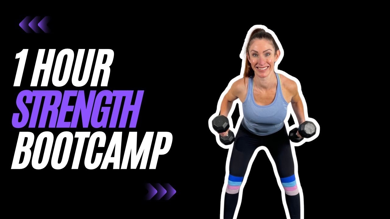 Get Strong In 60 Minutes Full Body Strength Training Workout Youtube